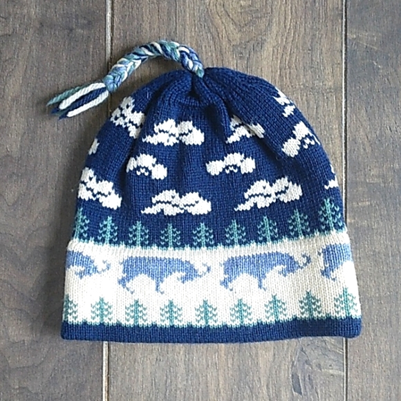 L.L. Bean | Accessories | Vtg Y2k Ll Bean 0 Percent Wool Fairisle ...